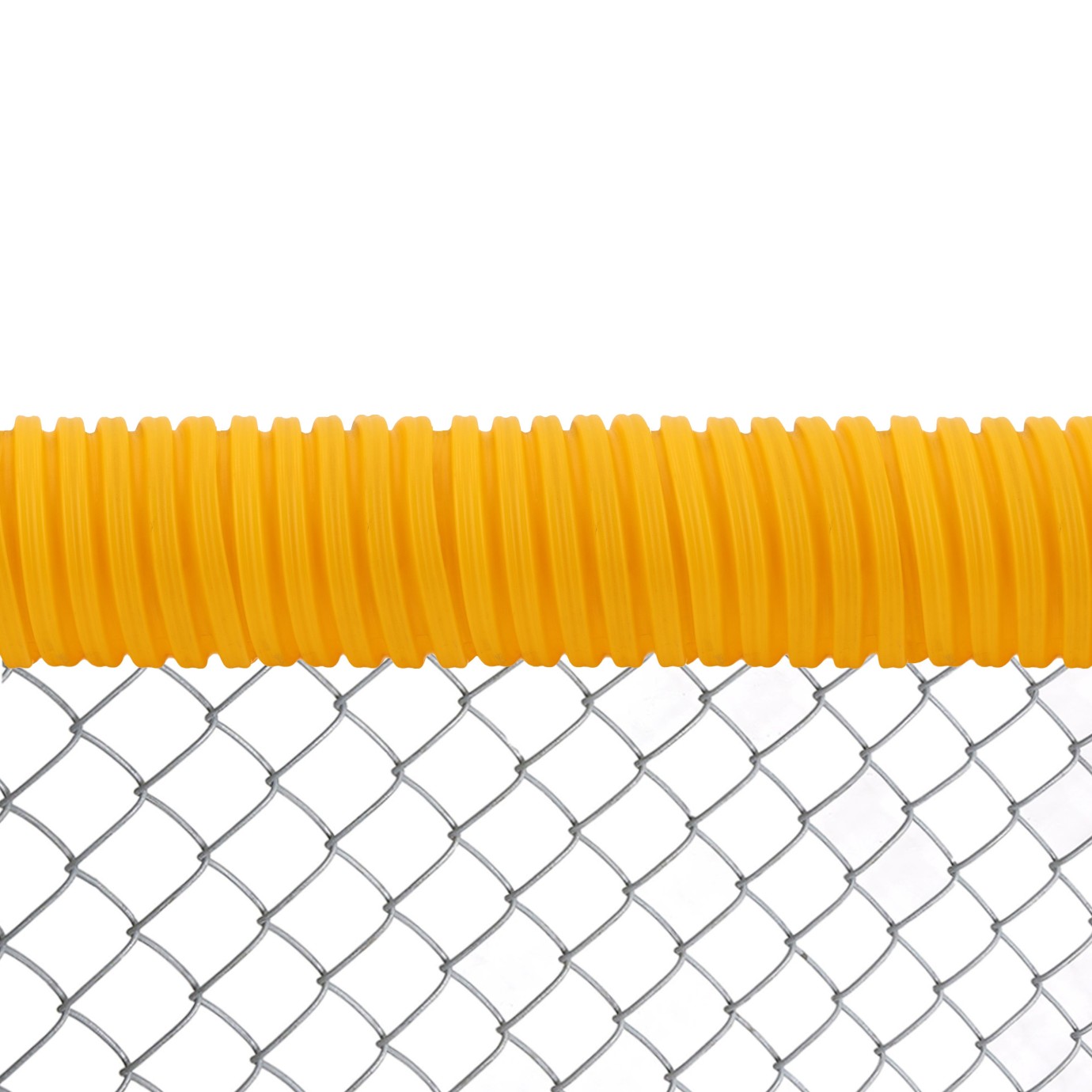 FenceCrown 100' Athletic Gold Chainlink Outfield Fence Cover | Baseball ...