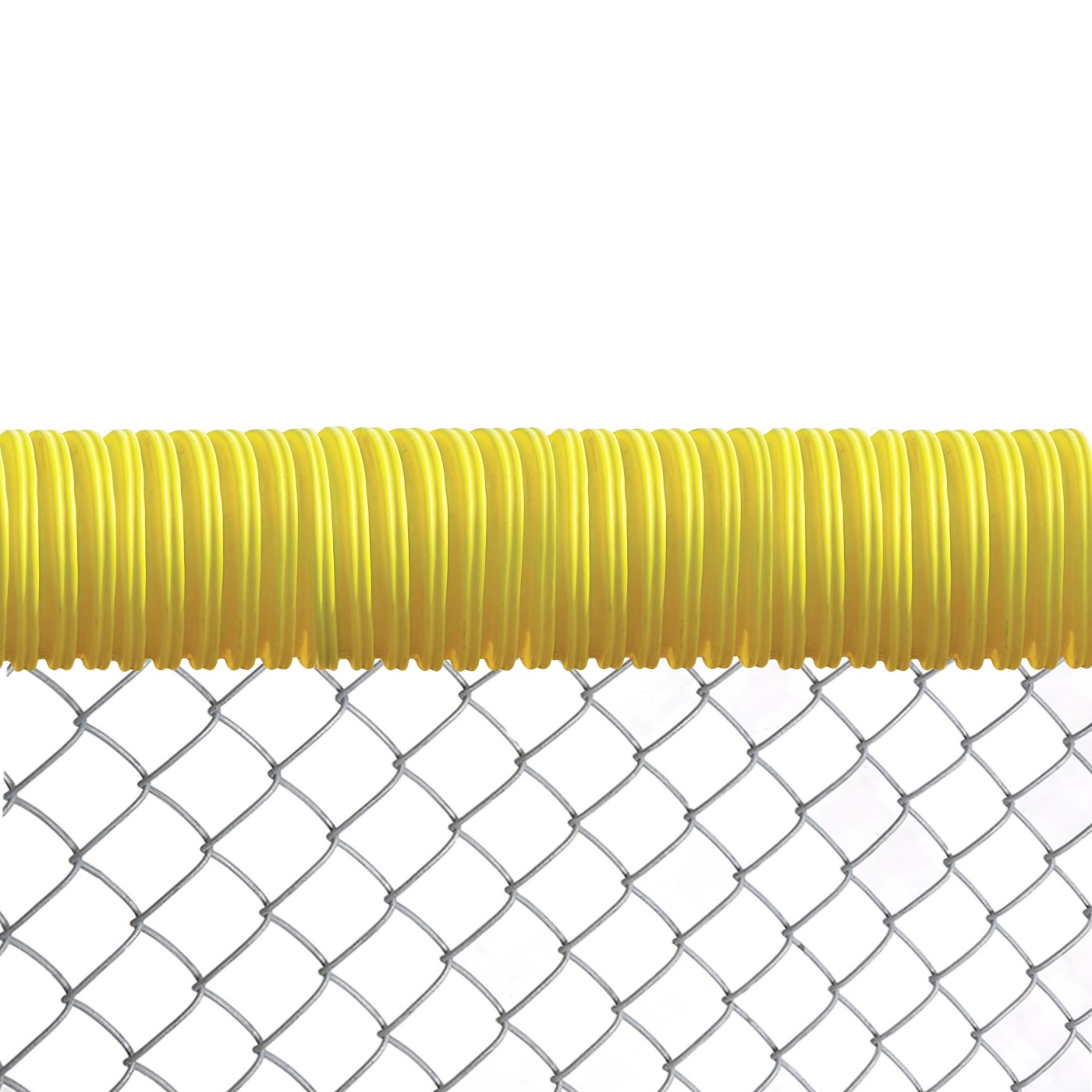 FenceCrown 250' Yellow Chainlink Outfield Fence Cover | Baseball Fence ...