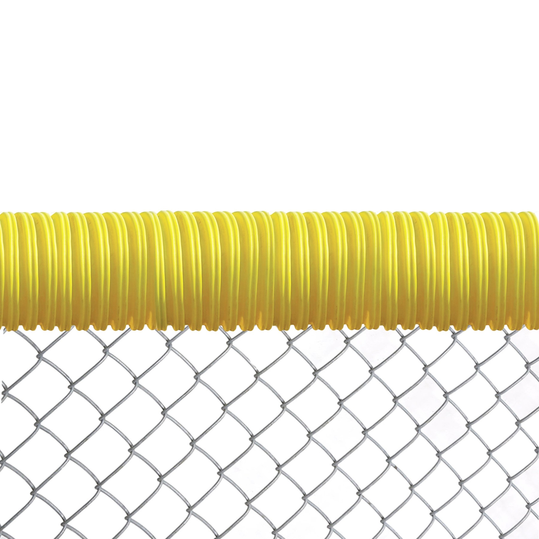 FenceCrown 250' Yellow Chainlink Outfield Fence Cover | Baseball Fence ...