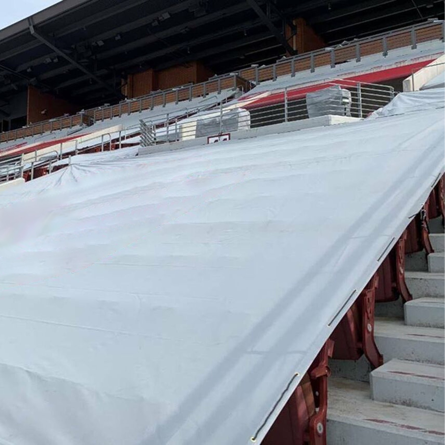 FieldSaver Customizable Baseball Stadium Seat Covers with 24" Grommet ...