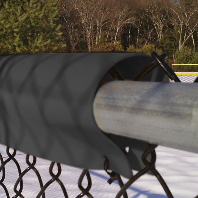 Black Baseball Safety Top Cap "Lite" (10 Pack) 8' Lengths - Fence ...