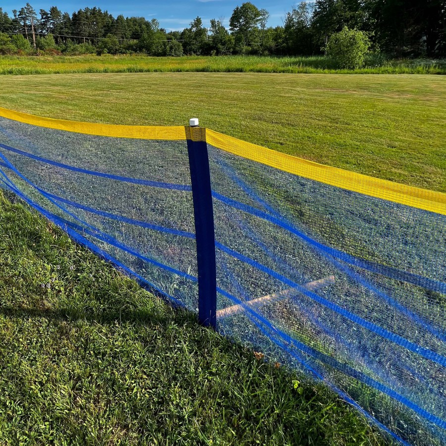 50ft L x 4ft H GrandSlam Baseball Heavy-Duty Above Ground Temporary ...