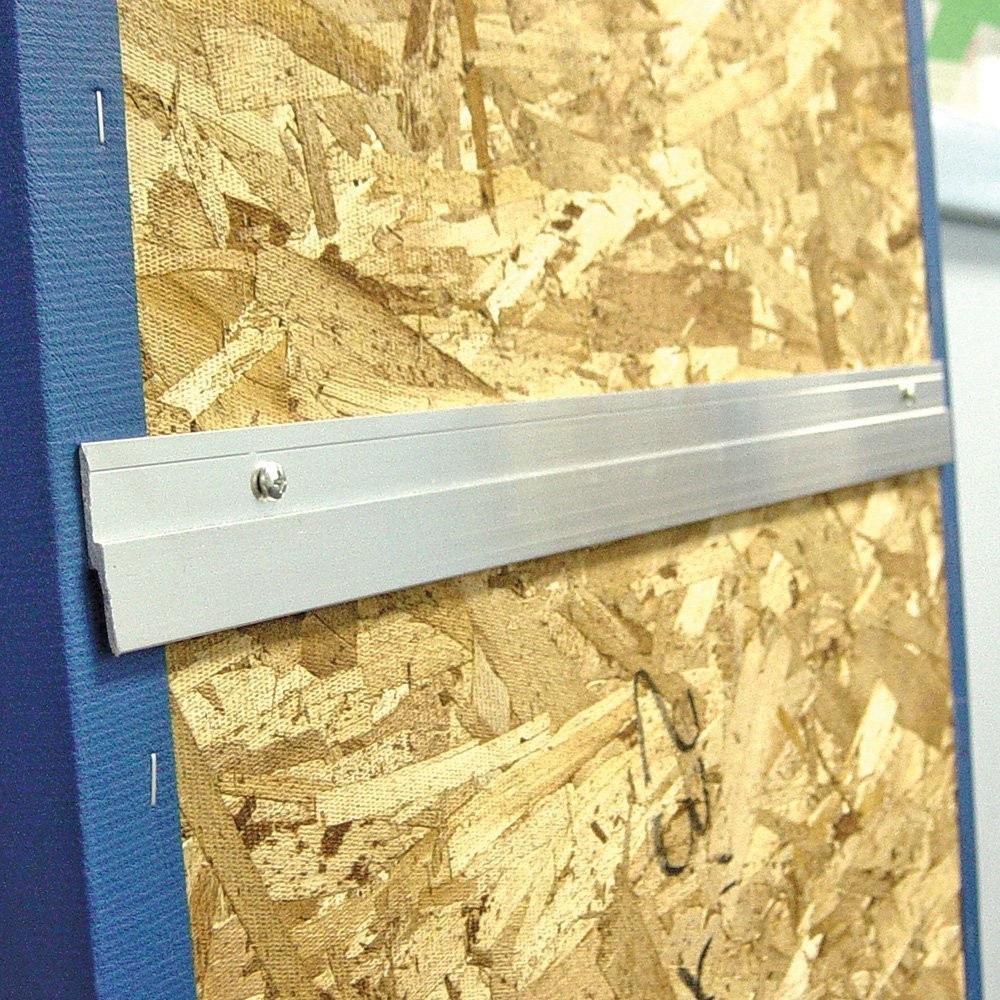 3' Length Z Clip Aluminum Channel for Secure Fencing | Baseball Fence Store