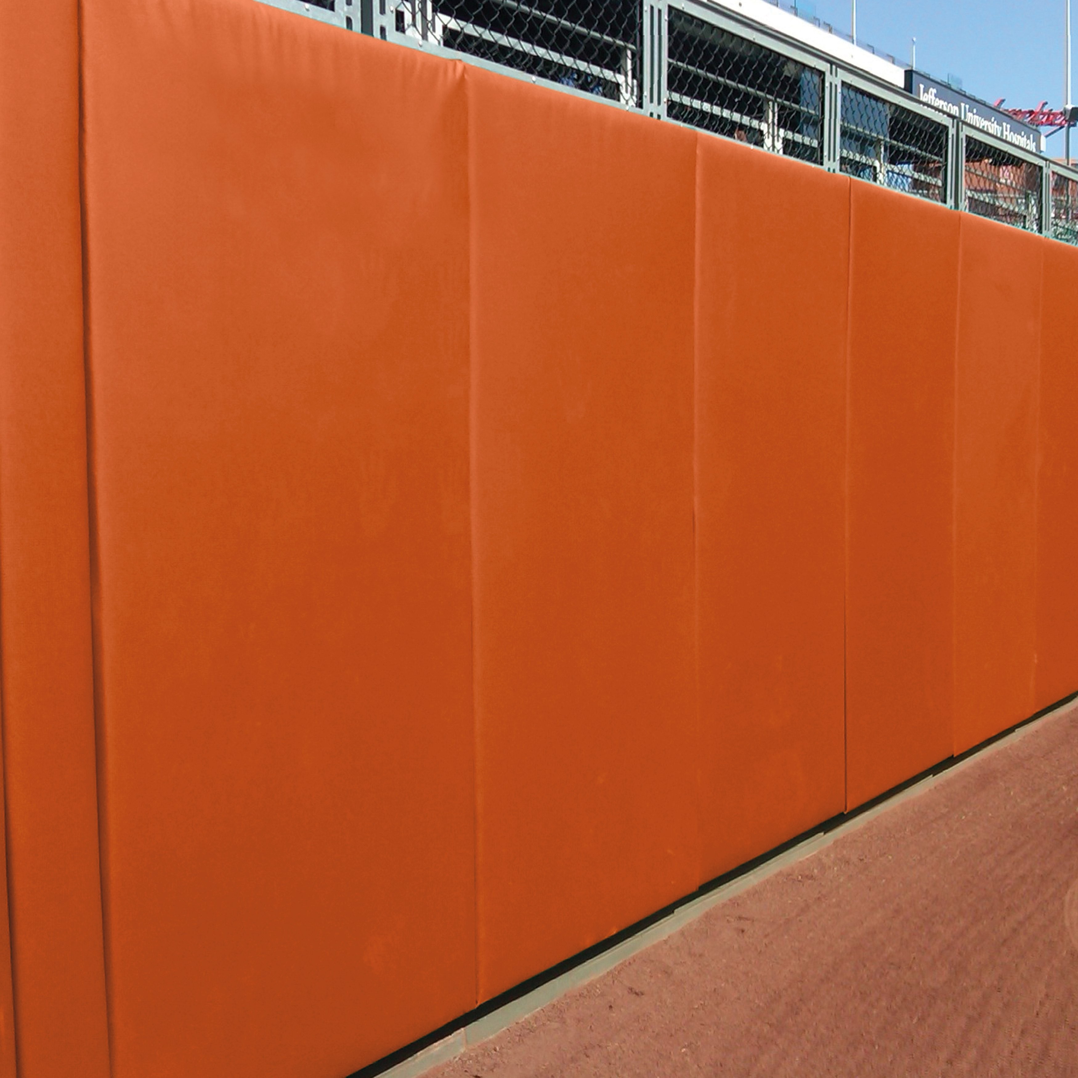 EnviroSafe 2' x 4' Baseball Stadium 3" Thick Padding (Flex-Firm Foam ...