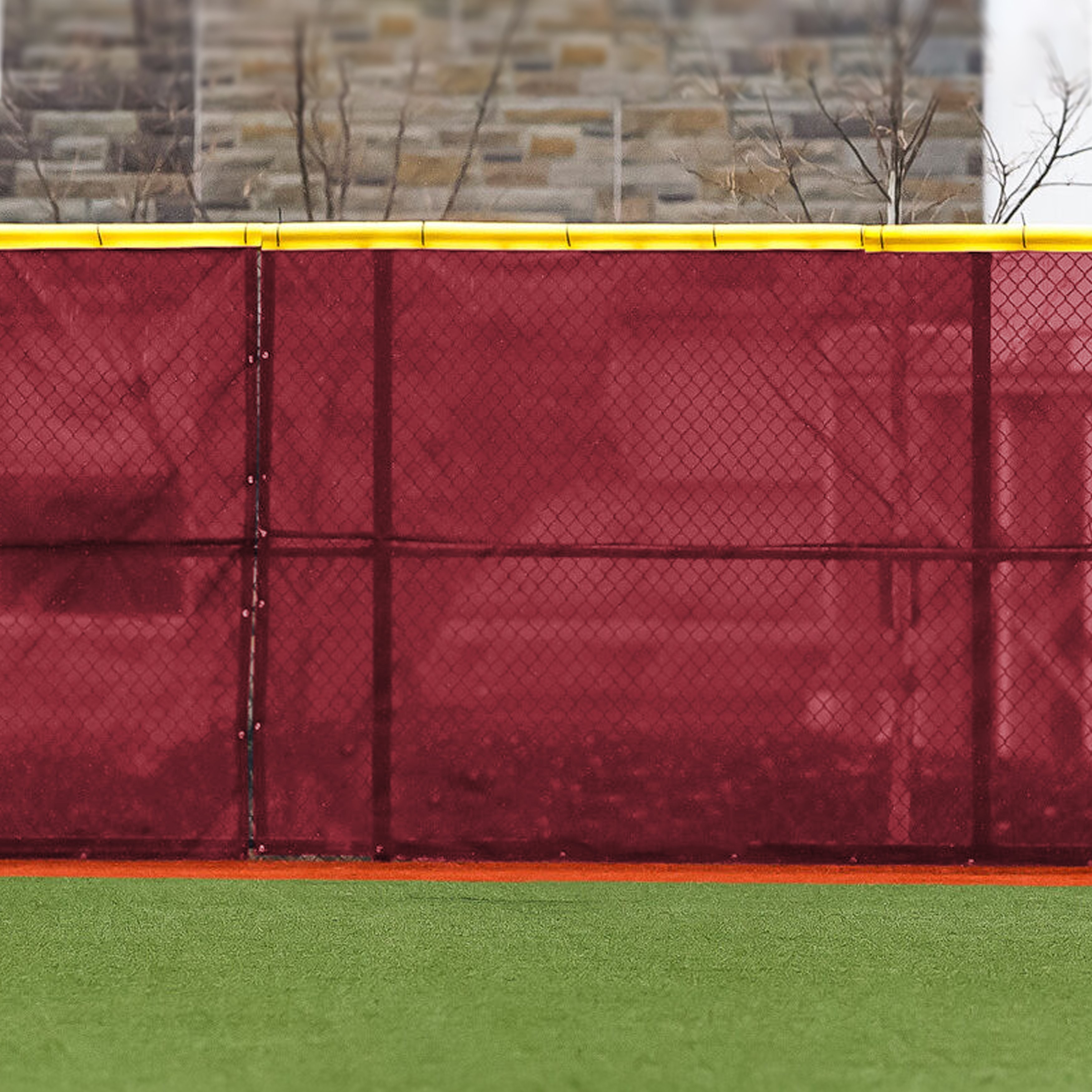FenceMate 5' High Classic Mesh Baseball Windscreen (Vinyl Coated ...