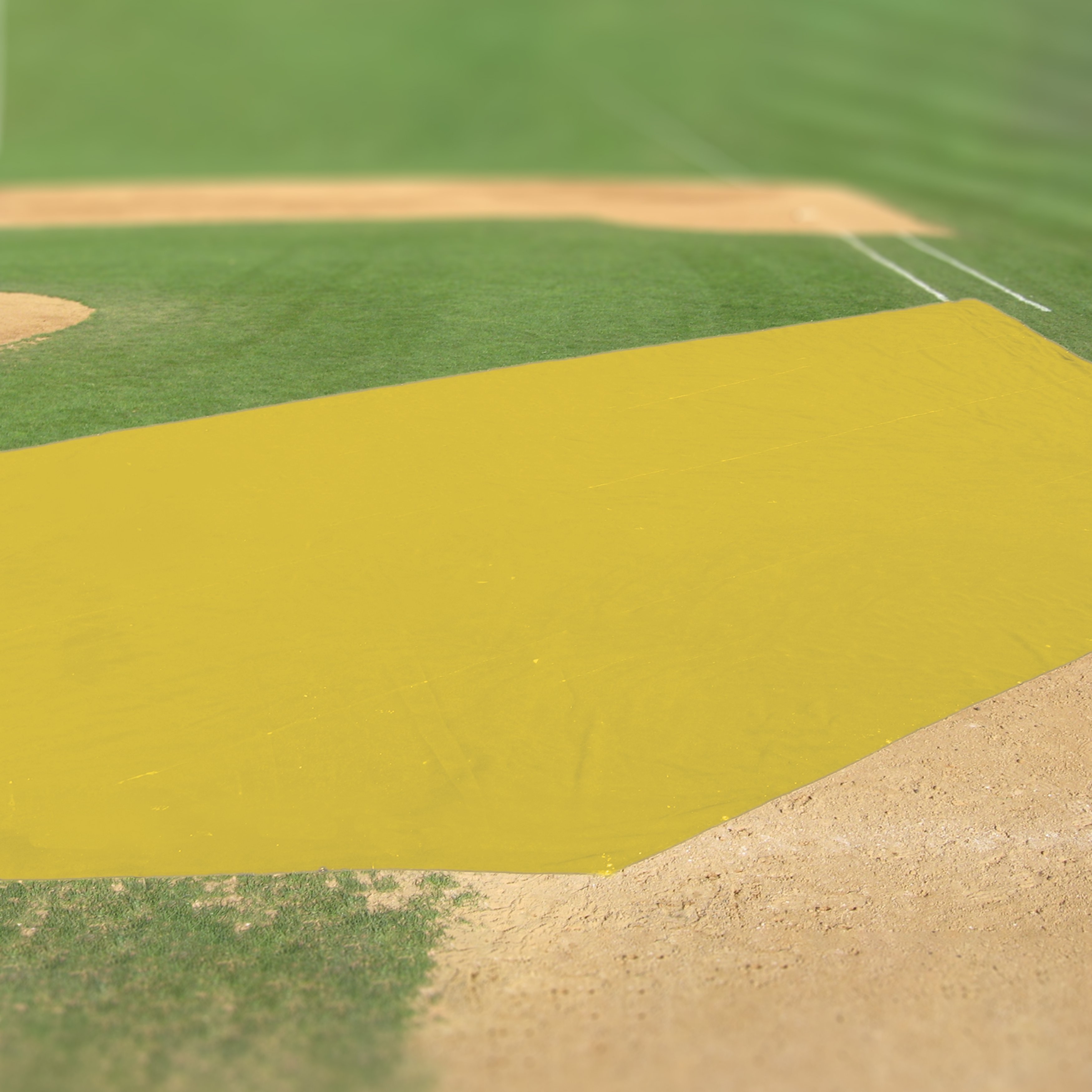 Armormesh 25' x 20' x 70' Baseball Infield Protector (Trapezoid Shaped ...