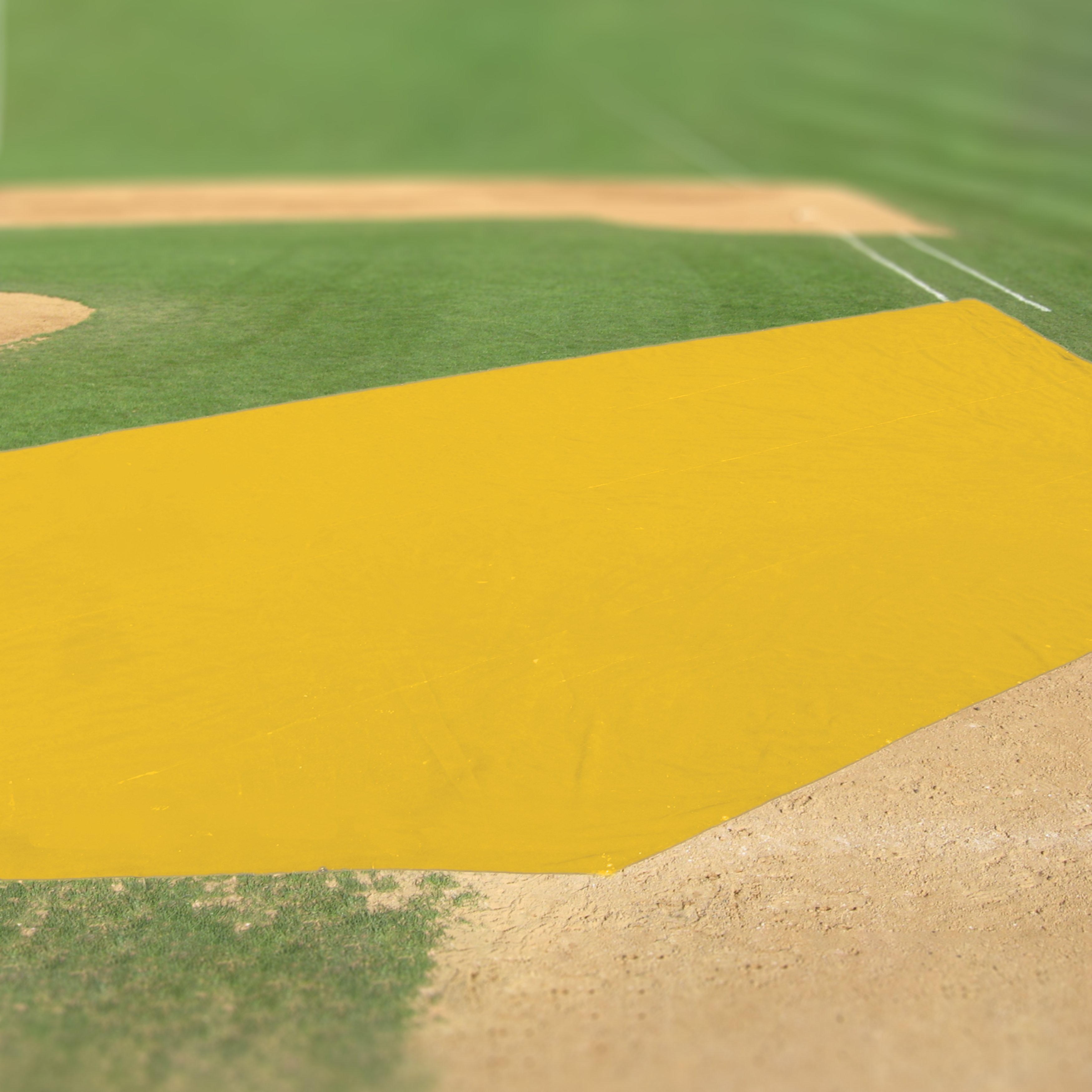 Fencemate 20' Top Length x 20' Width x 60' Bottom Length Baseball ...