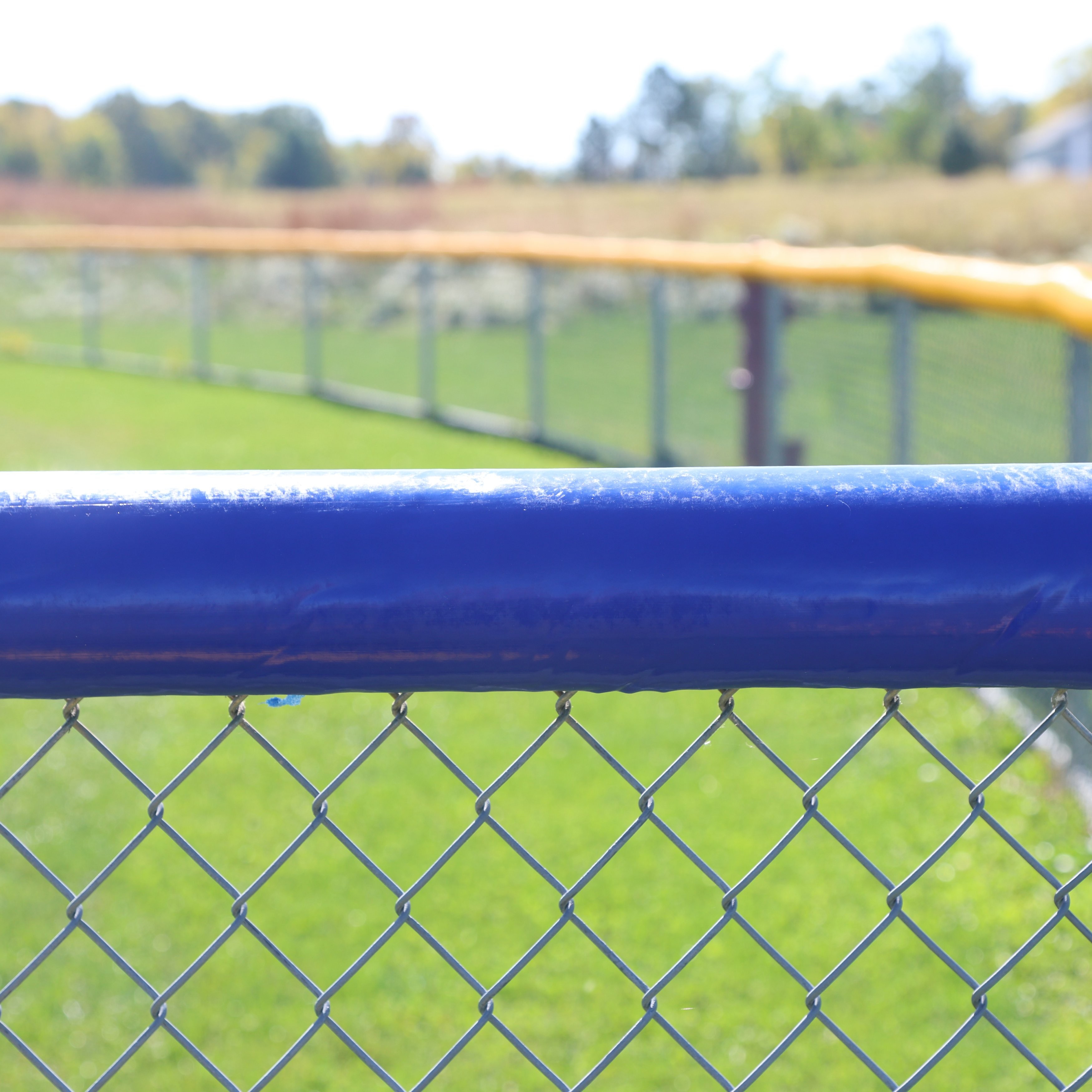 SafeFoam 8' Premium Baseball Fence Rail Foam Safety Padding - Royal ...