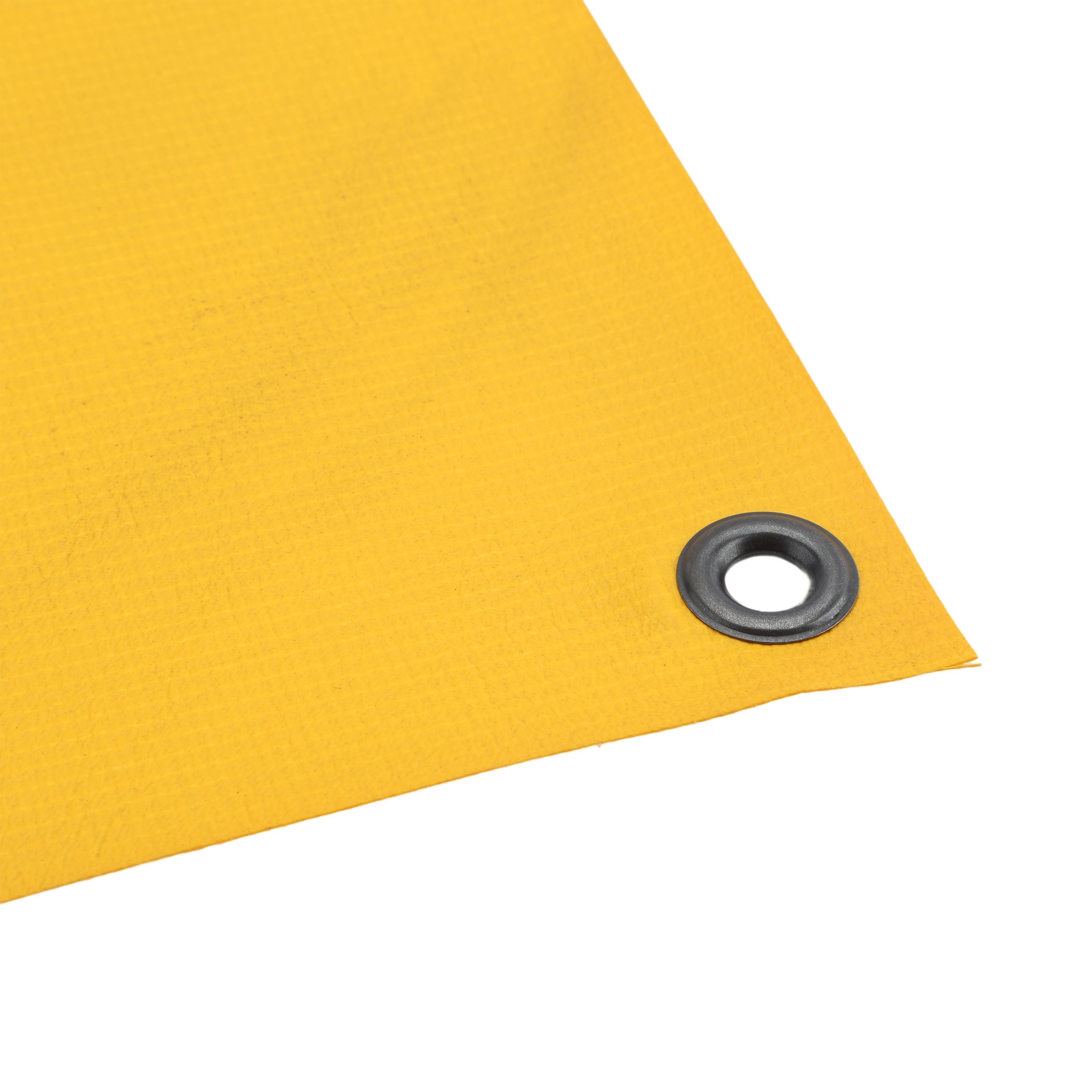 Envirosafe 4' x 6' x 4" Safety Landing Mat - Yellow | Baseball Fence Store